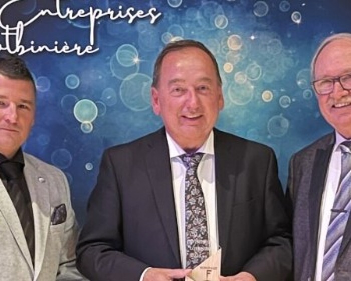 Bibby-Ste-Croix honored with community award at Lotbinière Chamber of ...