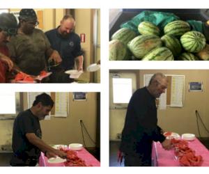 Tyler Pipe team beats the summer heat with cold watermelons - McWane ...